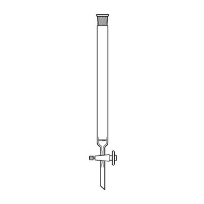 Chromatography Columns, with Porosity O Sintered Disc and PTFE Stopcock ...