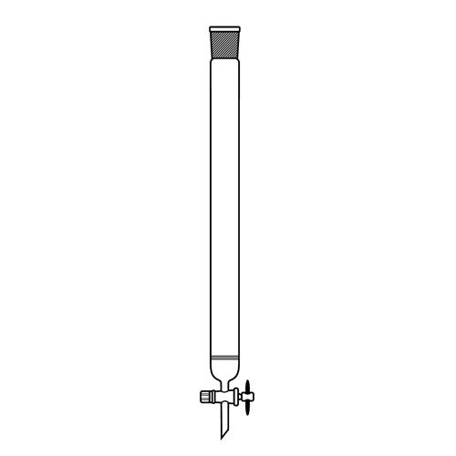 Chromatography Columns, Sintered Disc With Socket and PTFE Stopcock ...