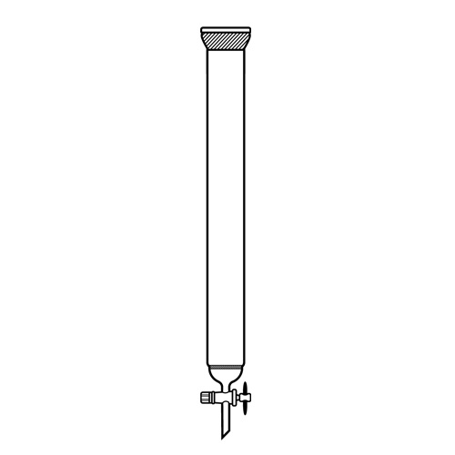 Chromatography Columns, Sintered Disc With Spherical Joint and PTFE ...